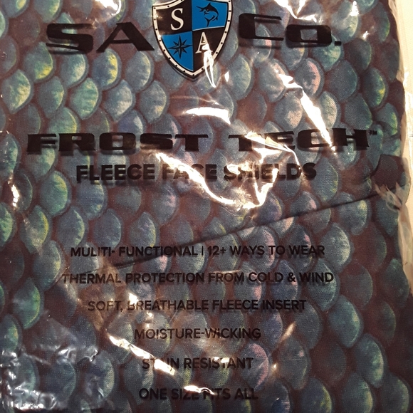 SA Co. | Accessories | Sa Co Frost Tech Fleece Face Shield Mermaid ...